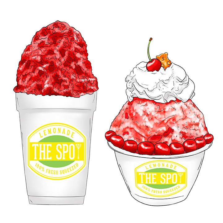 Menu : The Spot Lemonade | Spot Fresh Squeezed Lemonade
